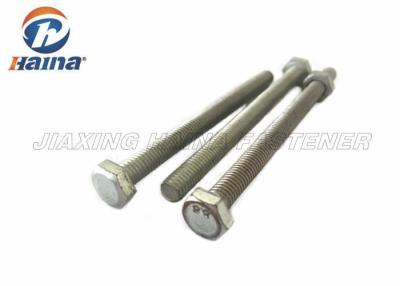 China Hex Head Bolts Hot Dip Galvanized DIN933 M12x130 Gr.8.8 Hex Cap Screws for sale