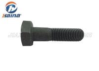 China DIN933 DIN931 ASTM A325 A490 ISO4041Black Structural Heavy Hex Head Bolts for sale