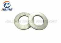 China Hot Dip Galvanized Flat Washers M30 Gr.4.8 With 55.26 - 56mm Outer Diameter for sale