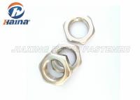 China DIN936 Carbon Steel M10 Hexagon Thin Nut Hex Head Nuts With Nickel Plated for sale