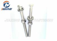 China M10 stainless steel A2 DIN 931 Hex Head Bolts and Nuts for sale