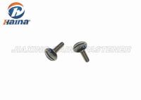 China slotted  Head Stainless Steel 304 316 Machine Screws For Machine Components for sale