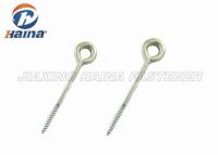 China 1 - 1 / 2 Inch Screw Eye Hooks With Wood Thread Corrosion Resistance for sale