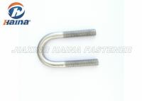 China A2 A4 Combined Thread Ends Machinery U Bolts with nuts and plate for sale