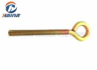 China Tensile Carbon Steel Galvanized Eye Bolts 1-1 / 2'' Full Threaded Rod for sale