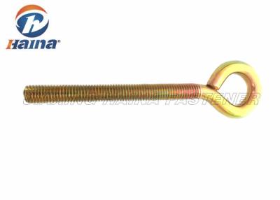 China Tensile Carbon Steel Galvanized Eye Bolts 1-1 / 2'' Full Threaded Rod for sale