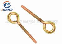 China Tensile Carbon Steel Galvanized Eye Bolts 1-1 / 2'' Full Threaded Rod for sale