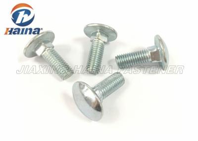 China DIN603 Zinc Plated Mushroon Round Head Square Neck carriage  Bolts for sale