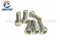 China A2-70 Stainless Steel DIN 912 Silver Color Machine Screws With Socket Cap Head for sale