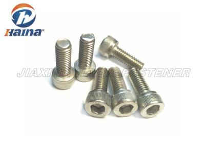 China A2-70 Stainless Steel DIN 912 Silver Color Machine Screws With Socket Cap Head for sale