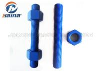 China carbon steel  Fully Threaded Rod Stud Bolts and nuts for sale