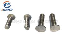 China A2 A4 304 316 stainless steel M10 M12 M16 DIN605 Carriage Bolt for sale