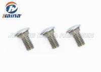 China SS304 M8 Full Thread Square Neck Bolts 50mm Length carriage bolts for sale