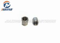 China Stainless Steel 304 Plain Color Surface Passivation M5 - M10 Hexagon head Long Nuts for sale