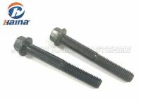 China DIN6921 High strength grade 8.8/10.9/12.9 black hexagon flange bolt for sale