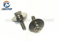 China Metric Thread A2 A4 Stainless Steel Sems Screws Hex Head cross slotted Screws for sale