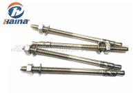 China Round Head M6 * 100 A2 A4 Stainless Steel Solid Concrete Wedge Anchors for sale