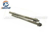China Round Head M6 * 100 A2 A4 Stainless Steel Solid Concrete Wedge Anchors for sale