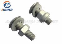 China Round Head Custom Fasteners High Speed Highway Guardrail Bolts 20mm - 100mm for sale
