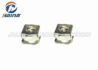 China Stainless Steel 304  Plain Color M6 Rack Mounting Cage Nuts for Server Rack Cabinet for sale