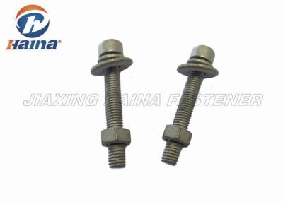 China Hot Dip Galvanized Custom Fasteners Hex Head Cap Screw 10.9 Grade For Machinery for sale