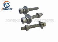 China Hot Dip Galvanized Custom Fasteners Hex Head Cap Screw 10.9 Grade For Machinery for sale