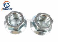 China Zinc Plated / Black Hex Head Nuts M16 Carbon Steel Grade 8.8  For Pipeline Connection for sale