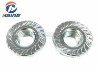 China Zinc Plated / Black Hex Head Nuts M16 Carbon Steel Grade 8.8  For Pipeline Connection for sale