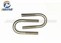 China Standard Pipeline Installation 316 Stainless Steel Round Square U Bolts for sale