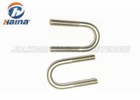 China Standard Pipeline Installation 316 Stainless Steel Round Square U Bolts for sale