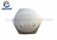 China Heavy Hex Structural Bolts ASTM A490 / A490M , Black  Metric Hex Bolts M24 X 100 for sale