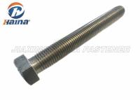 China ASTM F593B Stainless Steel SS304 / SS304L Cold Forging Hex Bolt for sale