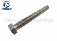 China SS304 SS316 ASTM F593E Long full thread Structural steel hex Bolt for sale