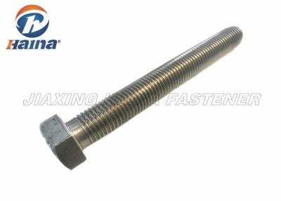 China SS304 SS316 ASTM F593E Long full thread Structural steel hex Bolt for sale