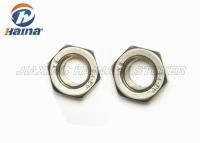China Stainless Steel 304  Plain Color M6 - M36 Metric Thread Hex Head Nuts For Fastening for sale