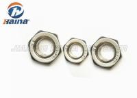 China Stainless Steel 304  Plain Color M6 - M36 Metric Thread Hex Head Nuts For Fastening for sale