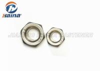 China Stainless Steel 304  Plain Color M6 - M36 Metric Thread Hex Head Nuts For Fastening for sale