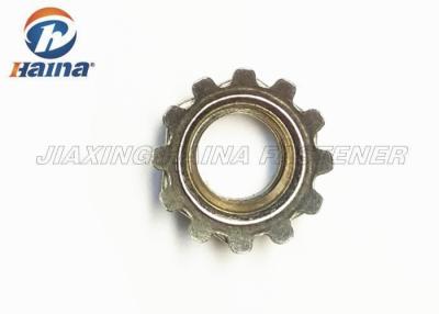 China Stainless Steel 18 - 8  Plain Color Keps K - Lock Nuts With Free Spinning Washer for sale