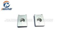 China Galvanized U Clip Haina Fastener Spring Steel Black Oxide M6 * 22 * 28 For Iron Board Fixed for sale