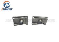 China Galvanized U Clip Haina Fastener Spring Steel Black Oxide M6 * 22 * 28 For Iron Board Fixed for sale