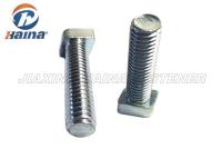 China Metric T Bolts Custom Fasteners White Blue Color Cold Heading For Structural Steel for sale