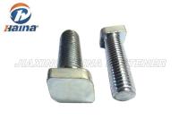 China Metric T Bolts Custom Fasteners White Blue Color Cold Heading For Structural Steel for sale