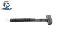 China Hammer Head Screw Custom Fasteners Carbon Steel Plain Finish For Railway for sale