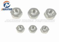 China DIN934 Large stock A2-70 / A4-80 stainless steel M6 M8 M10 Hex head nut for sale