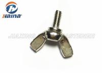 China A2-70 High Quality Stainless Steel 304 Metric wing bolts With Thread for sale