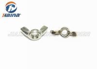 China Stainless Steel 316 Plain Color M12 Wing Head Nut for Metal Buliding for sale
