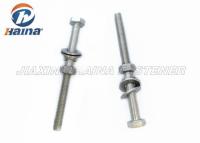 China High Strength Stainless Steel 316 hex half thread Bolts and nuts with washers for sale