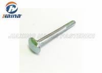 China DIN603 Blue-White Zinc Plated Mushroom Head Square Neck Carriage Bolt for sale