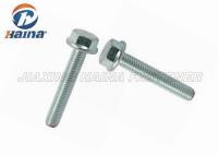 China M3 - M80 DIN 6921 Grade 4.8 Full Thread Hex Flange Bolts For Machinery for sale