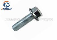 China M3 - M80 DIN 6921 Grade 4.8 Full Thread Hex Flange Bolts For Machinery for sale